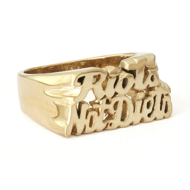 Riots Not Diets Ring | SNASH JEWELRY